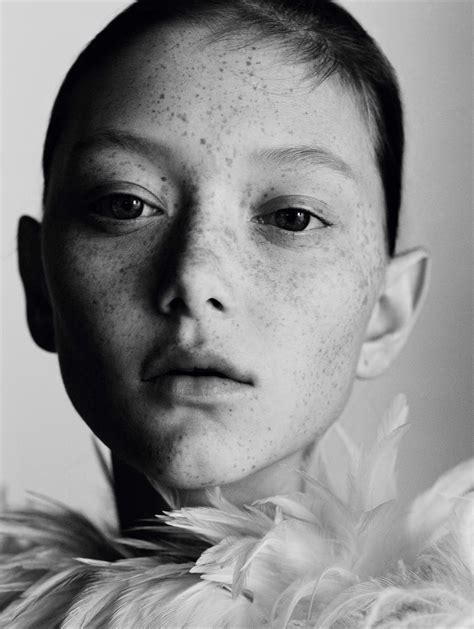 Sara Grace In Birds” By Ben Toms For Vogue China February 2017