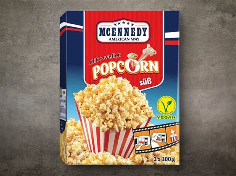Mcennedy Mikrowellen Popcorn 3x 100 G Im Angebot Aktuelle Preise