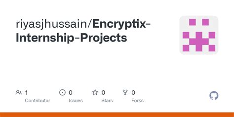 Github Riyasjhussainencryptix Internship Projects