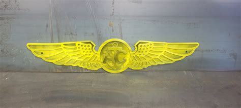 Naval Aircrew Wings Metal Art Wall Decor Military Mystic Metal Design