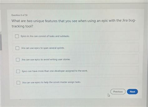 Question 6 Of 50 What Are Two Unique Features StudyX