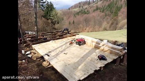 ساخت کلبه چوبی