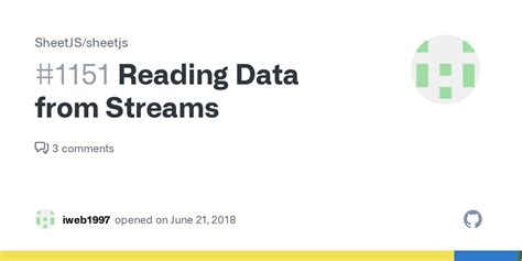 Reading Data From Streams · Issue 1151 · Sheetjssheetjs · Github