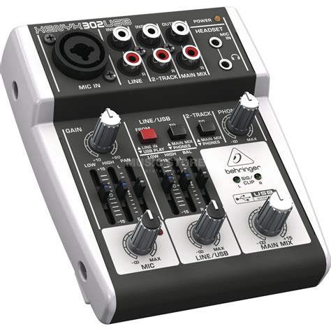 Behringer 302usb Xenyx Small Format Mixer Sound Dynamics