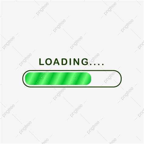 Editable Green Loading Bar Screen Png Svg Cdr Loading Loading Bar Icon Loading Png And Vector