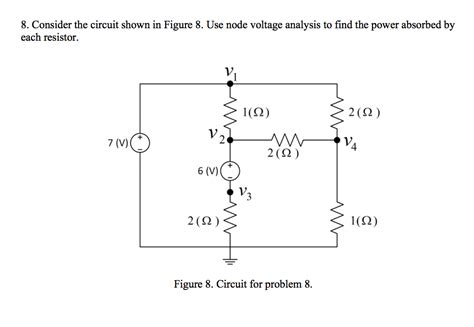 Solved Consider The Circuit Shown In Figure Use Node Chegg