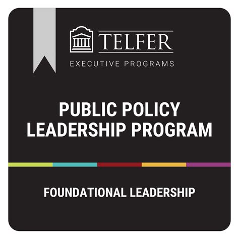 Public Policy Leadership Program Pplp Credly