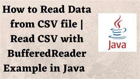 Ways Read Csv Java Dataspark Innovations