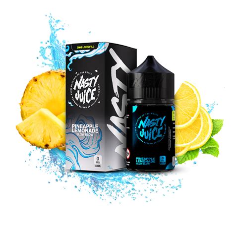 Příchuť Nasty Juice Slow Blow Ananasová Limonáda