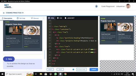 Udayakiran Sekhar On Linkedin Day6 Codechallenge Nxtwave Ccbp