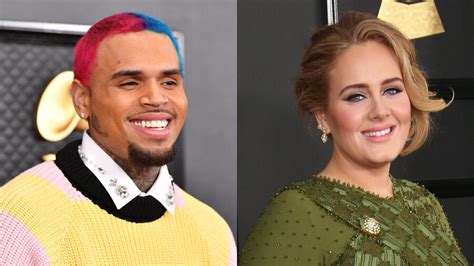 Chris Brown Reportedly Made A Late Night Visit To Adeles London Home