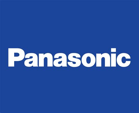 Panasonic Brand Logo Phone Symbol Black Design Japan Mobile Vector