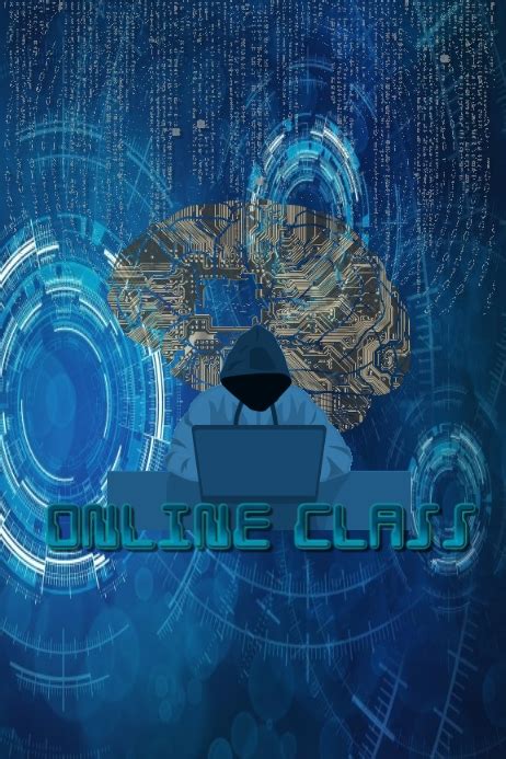 Online Class Template Postermywall
