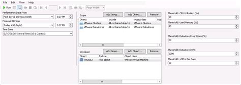What If VM Deployment Planning For VMware Model Existing VMs Veeam MP For VMware User Guides