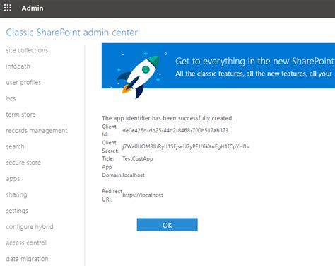 Secure Your Integration Connection Using Sharepoint Custom App Authentication