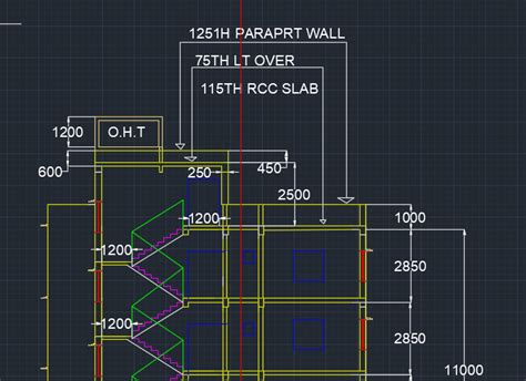 Creating A Layout Section And Elevation With Dimensions Using Autocad