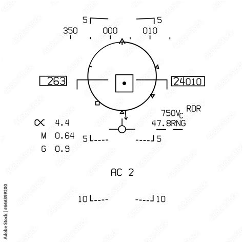 Boeing F A 18 Hornet Hud Symbology With Dynamic Launch Zone In Air To Air Mode Fox 3 Fully