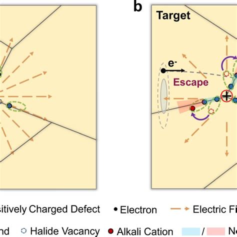 Carrier Capture Event By Charged Defects A B Schematic Diagram Of The