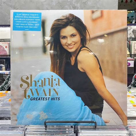 Shania Twain Greatest Hits Light Blue 2lp Vinyl Shopee Philippines