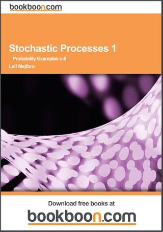 Stochastic Processes Pdf