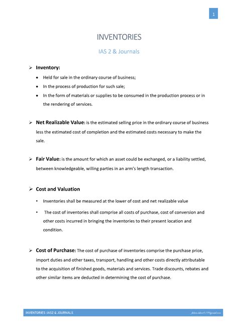 Inventories Regarding Ias 2 Warning Tt Undefined Function 32 Warning Tt Undefined