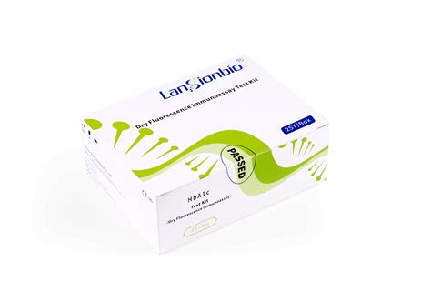 Hba1c Test Kit Dry Fluorescence Immunoassay Company Lansion
