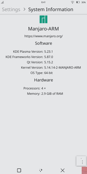 Manjaro ARM Beta7 With Plasma Mobile PinePhone Page 2 Releases Manjaro Linux Forum
