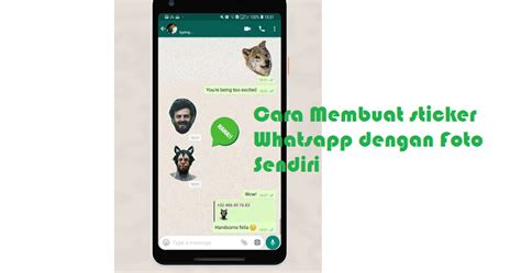 √ Cara Membuat Sticker Whatsapp Dengan Foto Sendiri Rafinternet