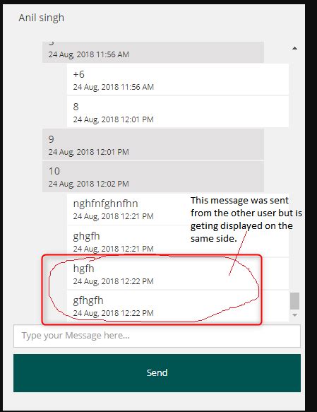 Chat Using Signalr In Mvc Stack Overflow