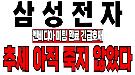 삼성전자 주가 전망 위기는 기회로 바뀐다 삼성전자 삼성전자목표가 삼성전자주식 세력주포착tv안교수 Youtube