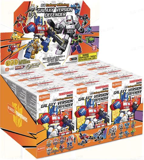 Pai Technology Blokees Transformers Defender Version 1 Diy Model Kit 12