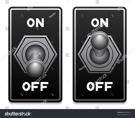 toggle switch vector 80349592 shutterstock