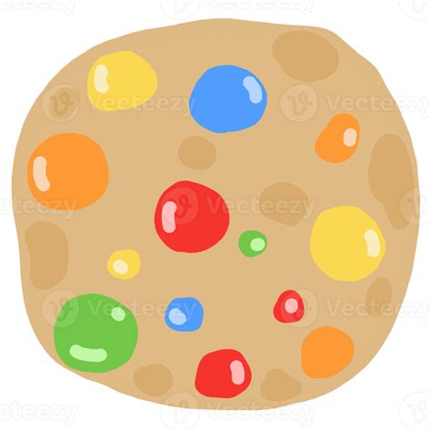 Cute Cookie Cartoon 47434179 Png