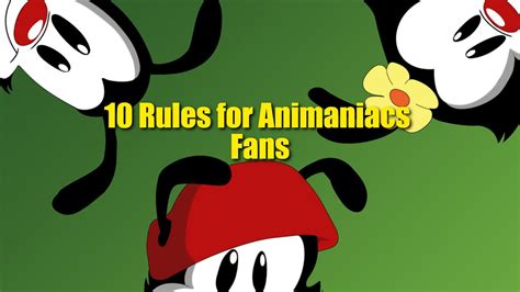 Animaniacs Beethoven 10 Rules For Animaniacs Fans Youtube