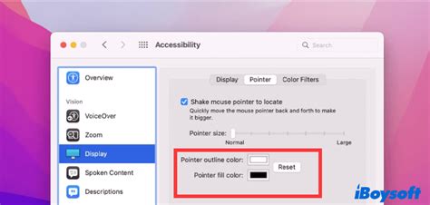How To Change Customize Cursor On Mac Macbook Air