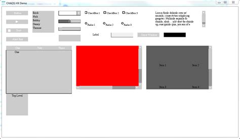 Chaos Ui Framework Hx Showcase Openfl Community