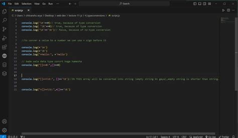 How Type Conversion Works In Javascript Chitranshu Arya Posted On The