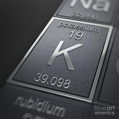 Potassium Chemical Element Photograph By Science Picture Co Fine Art