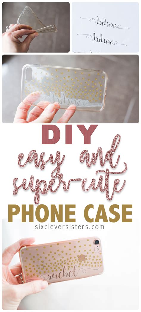 Diy Easy Super Cute Phone Case Six Clever Sisters