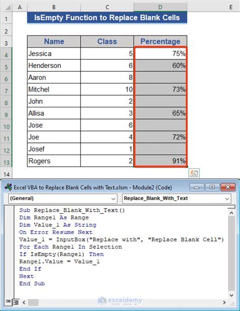 Excel Vba Check If Cell Is Empty