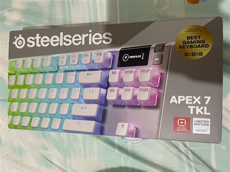 Steelseries Apex 7 Tkl Ghost White Computers And Tech Parts