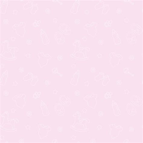 베이비 핑크 패턴 프리미엄 벡터