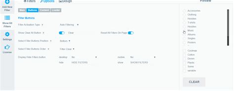 Button Options Wbw Options Buttons Tab