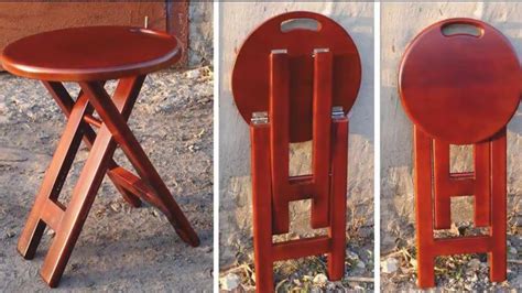 Как сделать складной табурет своими руками - YouTube