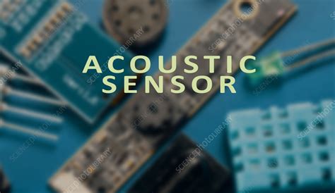 Acoustic Sensor Stock Image F044 5609 Science Photo Library