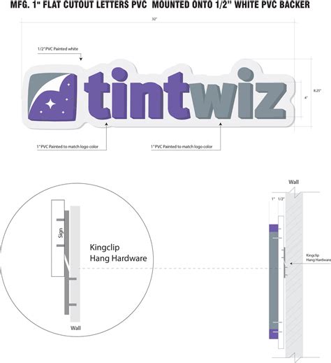 Tint Wiz Wall Sign The Official Tint Wiz Shop Tint Wiz