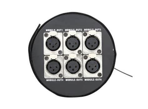 Fo Rsp1 6a 1 Dmx In 6 Dmx Out Splitter With Rdm Function Forelite Lighting