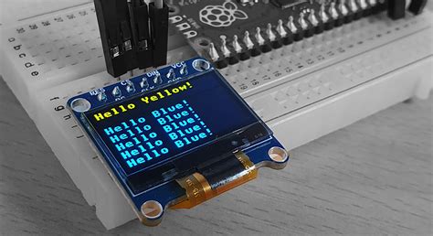 Using An Ssd1315 Oled With The Raspberry Pi Pico The Pi Hut