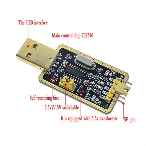 Usb To Serial Port Download Line Ch340g Module Usb To Ttl At Rs 119 00 Lucknow ID 2850631871262