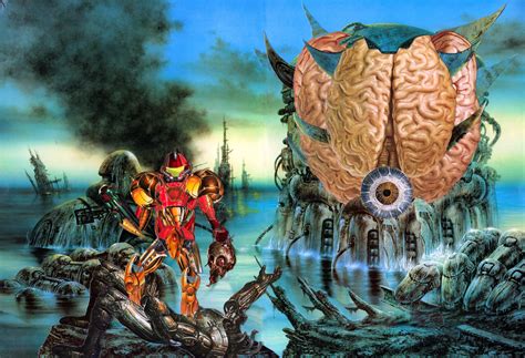 Super Metroid Mother Brain Mother Brain Metroid Zero Mission